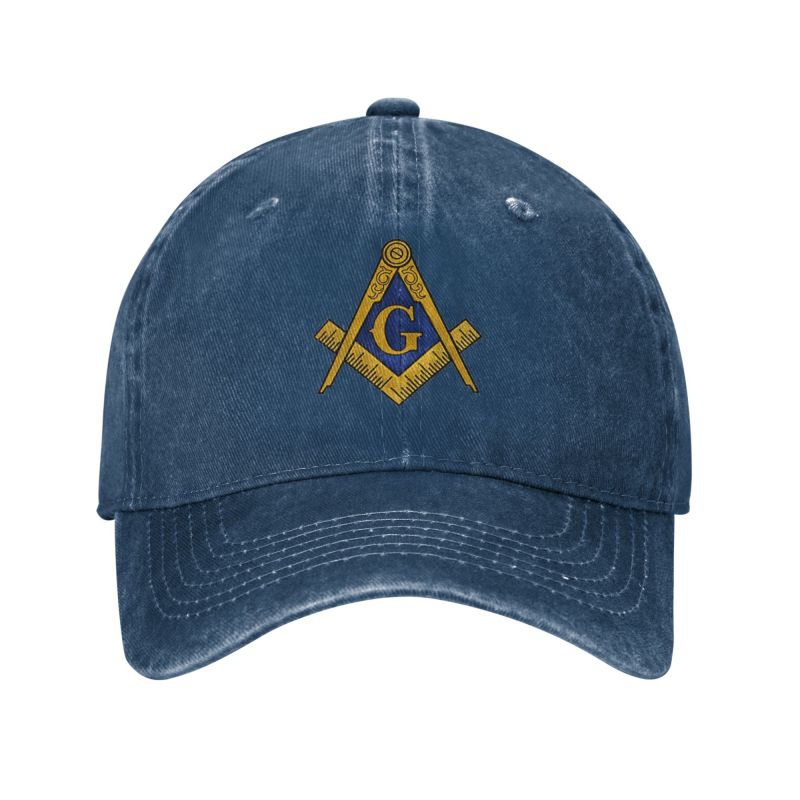 Unisex Freemason's Denim Hat Adjustable Baseball Cap Dad Hat | eBay