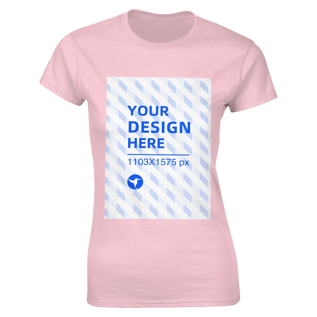 吉尔丹女士短袖T恤180g | 按需设计 - 指纹定制 让创业更简单